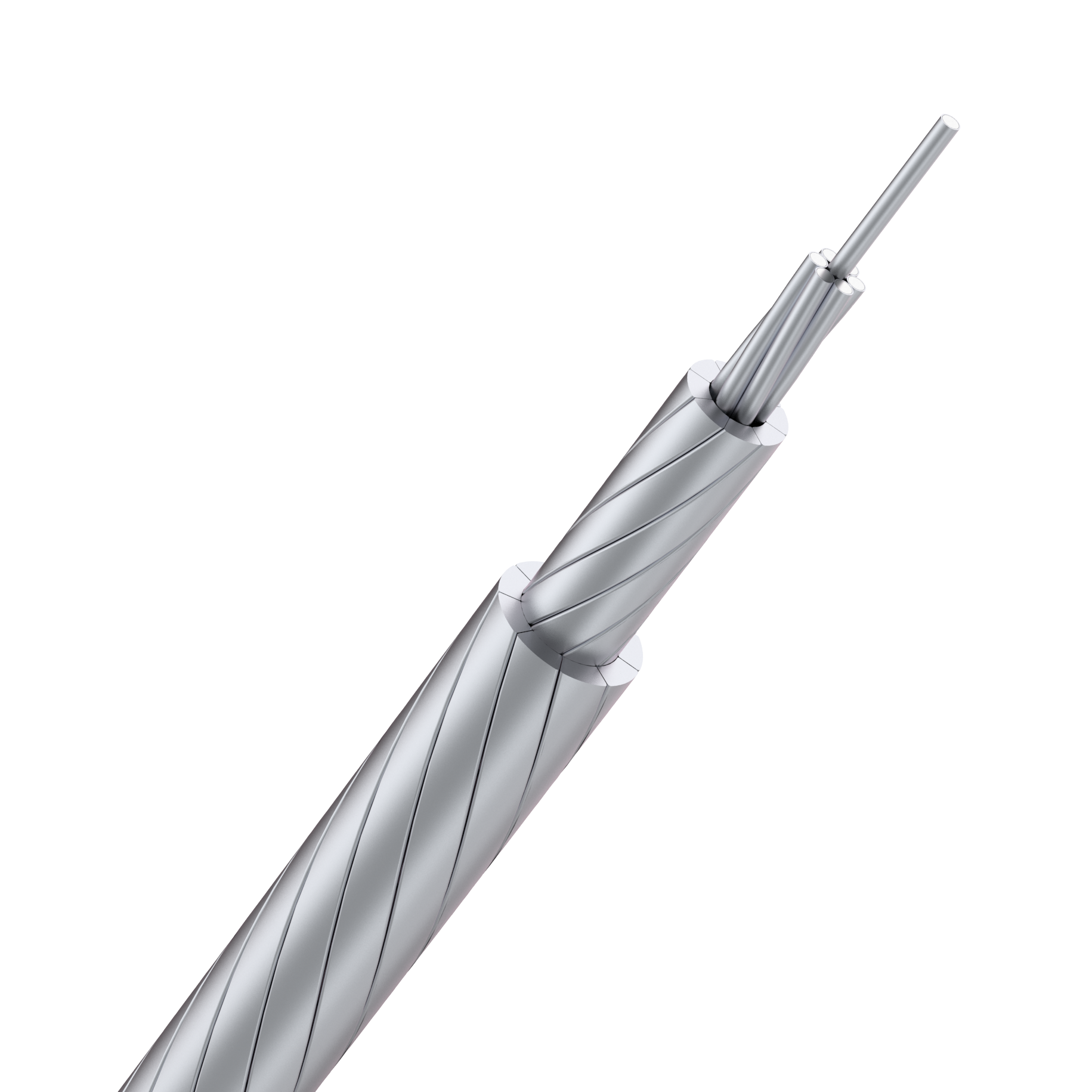 Composite Core Soft Aluminum Stranded Wire